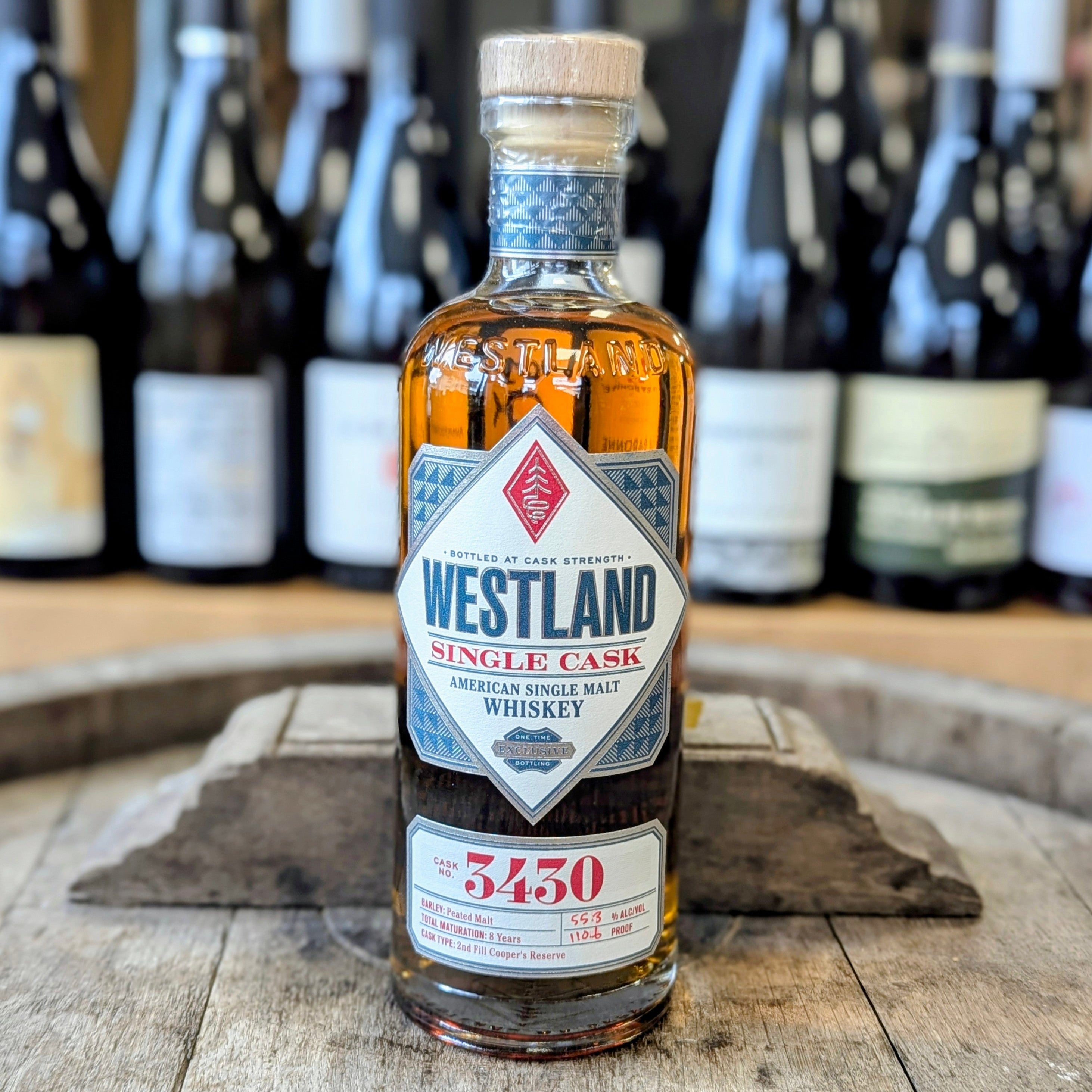 Westland - Whiskey American Single Cask 3430 "Peated Malt"